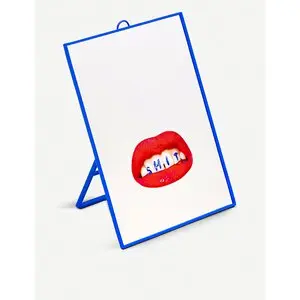 SELETTI Toiletpaper Sh*t Printed Mirror 23cm X 18cm
