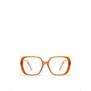Chanel Ch3462 Square-frame Eyeglasses - Brown