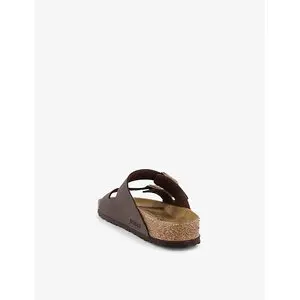 BIRKENSTOCK Arizona Double-strap Leather Sandals - Brown