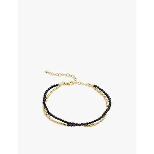 Monica Vinader Mini Nugget Beaded Bracelet - Black