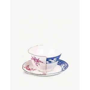 SELETTI Zenobia Hybrid Porcelain Teacup And Saucer - One-color
