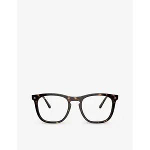 Ray-ban Rx2210v Square-frame Optical Glasses - Brown