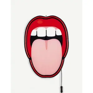 SELETTI Studio Job Blow Tongue Neon Wall Lamp - None