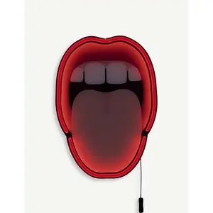 SELETTI Studio Job Blow Tongue Neon Wall Lamp