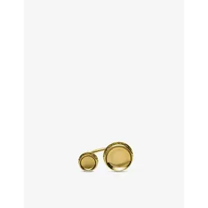 ALESSI Acta Gold-toned Sterling Silver Ring