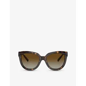 Tiffany & Co. Tf4215 Cat-eye Sunglasses - Brown
