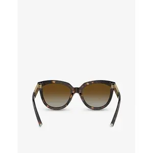 Tiffany & Co. Tf4215 Cat-eye Sunglasses - Brown