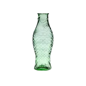SERAX Paola Navone Fish & Fish Glass Bottle - Green