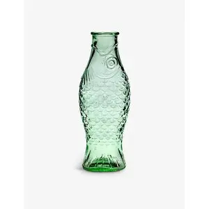 SERAX Paola Navone Fish & Fish Glass Bottle - Green