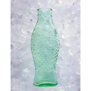 SERAX Paola Navone Fish & Fish Glass Bottle - Green
