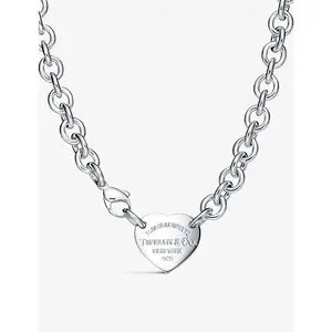 Tiffany & Co. Return To Charm Choker Necklace - Silver