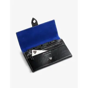 ASPINAL OF LONDON Deluxe Logo-embossed Leather Travel Wallet