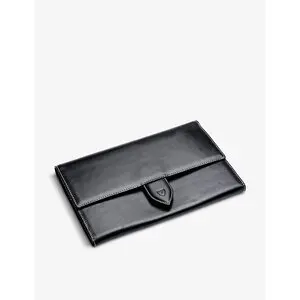 ASPINAL OF LONDON Deluxe Logo-embossed Leather Travel Wallet
