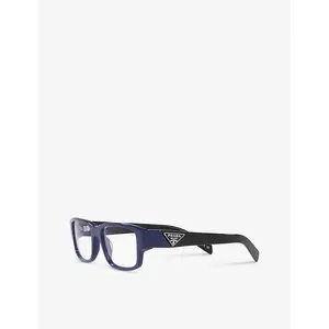 Prada Rectangle-frame Acetate Optical Glasses