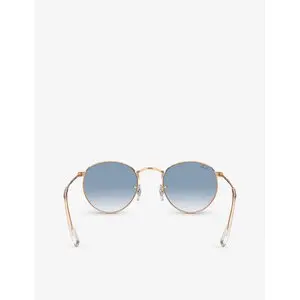 Ray-ban Round-frame Sunglasses - Gold