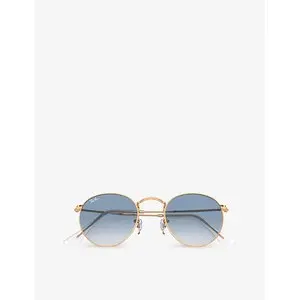 Ray-ban Round-frame Sunglasses - Gold