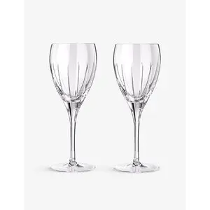 Christofle Iriana Crystal Red Wine Glasses Set Of Two - One-color