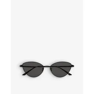 Oliver Spencer Ov1328s 1998c Butterfly-frame Sunglasses - Black