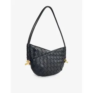 Bottega Veneta Knot Leather Shoulder Bag