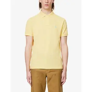 Polo Ralph Lauren Logo-embroidered Cotton-piqué Polo Shirt - Empire Yellow
