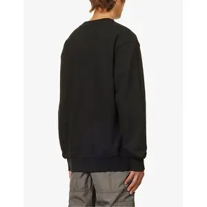 Moose Knuckles Brand-motif Cotton-jersey Sweatshirt