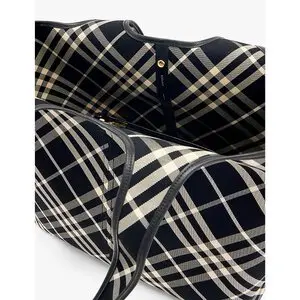 Burberry Check Medium Cotton Tote