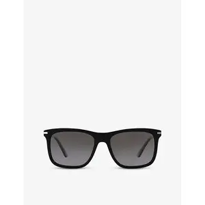 Prada Pr 18ws Square-frame Sunglasses - Black