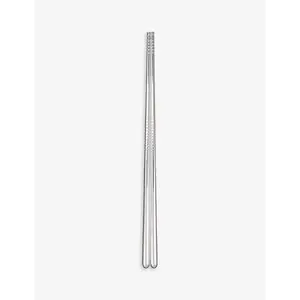 Christofle Mood Brand-engraved Silver-plated Metal Chopsticks - One-color