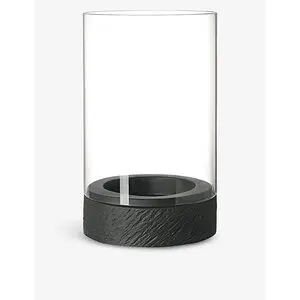 VILLEROY & BOCH Rock Large Glass Candle Holder 27cm - One-color
