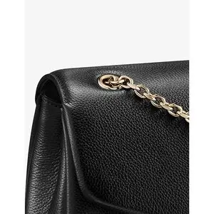 Cartier Panthère De Small Leather Cross-body Bag - Black