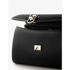Cartier Panthère De Small Leather Cross-body Bag - Black