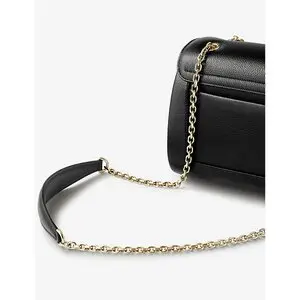 Cartier Panthère De Small Leather Cross-body Bag - Black