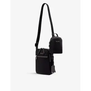 Tumi Persia Double-zip Nylon Crossbody Bag - Black/gunmetal