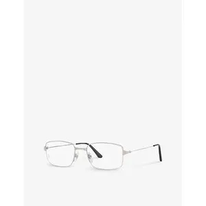CARTIER Rectangle-frame Titanium Eyeglasses