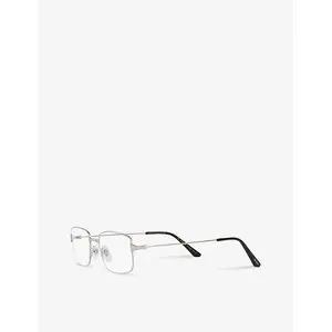 CARTIER Rectangle-frame Titanium Eyeglasses