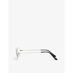 CARTIER Rectangle-frame Titanium Eyeglasses