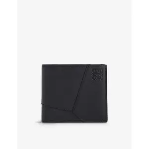 Loewe Puzzle Edge Leather Wallet - Black