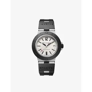 BVLGARI Aluminium Titanium Automatic Watch - Rubber