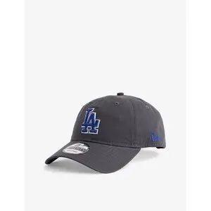 New Era 9forty L.a. Dodgers Cotton-twill Cap - Dk Grey