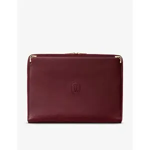 Cartier Must De Portfolio Bag - Burgendy