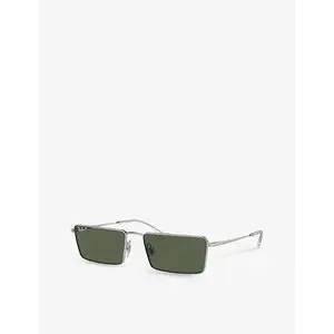 Ray-ban Emy Rectangular-frame Sunglasses