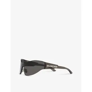 Balenciaga Bb0257s Shield-frame Sunglasses