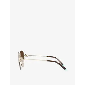 Tiffany & Co. Butterfly Sunglasses Tf3082 - Gold