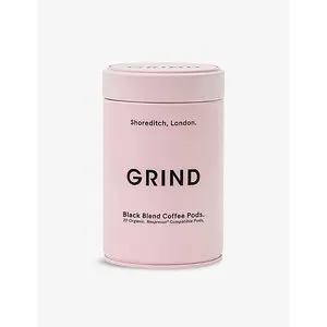 GRIND Black Blend Home-compostable Coffee Pods Box Of 20 - One-color