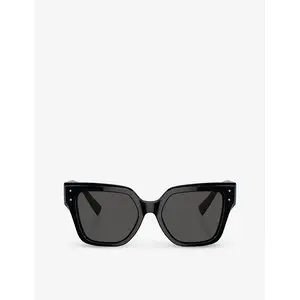 Dolce & Gabbana Dg4471 Square-frame Sunglasses - Black