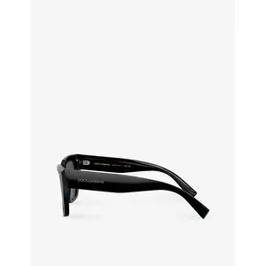 Dolce & Gabbana Dg4471 Square-frame Sunglasses - Black