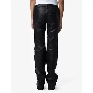 Zadig&Voltaire Paulin Panelled Straight-leg Trousers