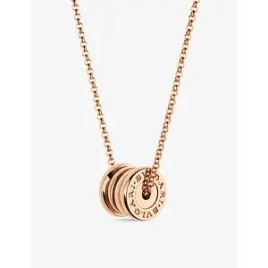 BVLGARI B.zero1 18ct Pendant Necklace - Rose Gold