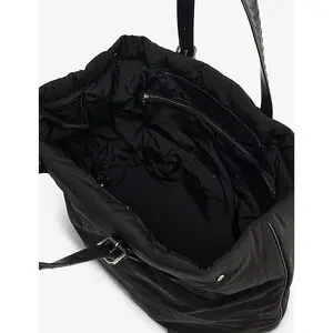 Bottega Veneta Logo-patch Faux-leather Tote Bag