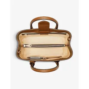 ASPINAL OF LONDON Medium Leather Tote Bag - Tan